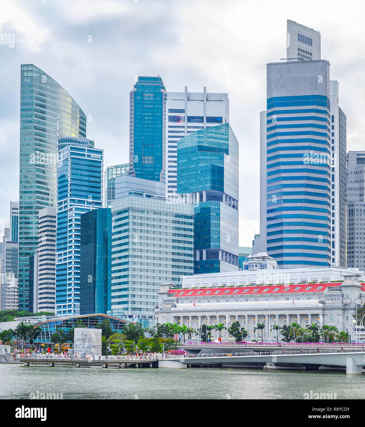 Overcast city weather cityscape asia hi-res stock photography and ...