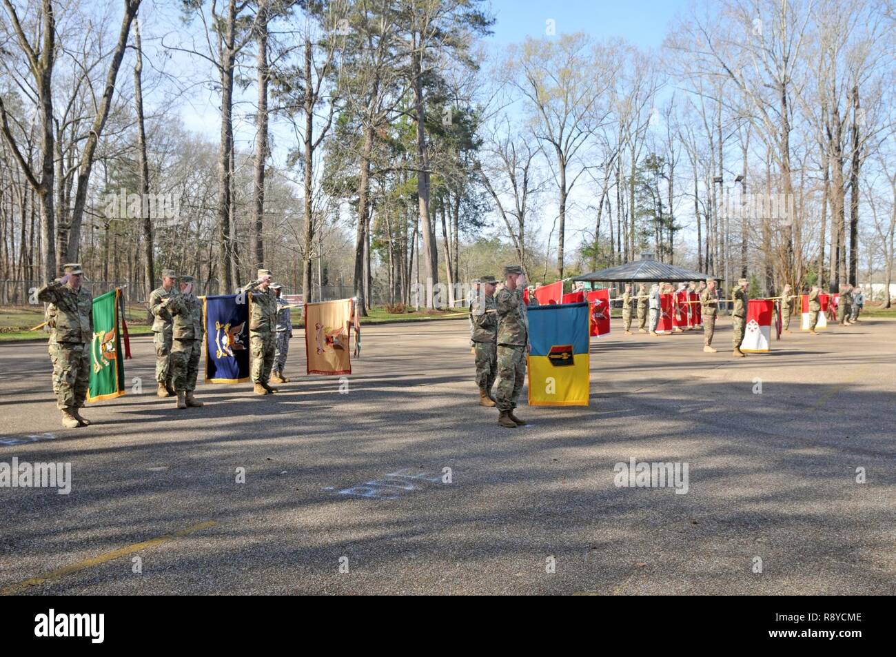 U.S. Army Senior Command teams from the 302d Maneuver Enhancement ...