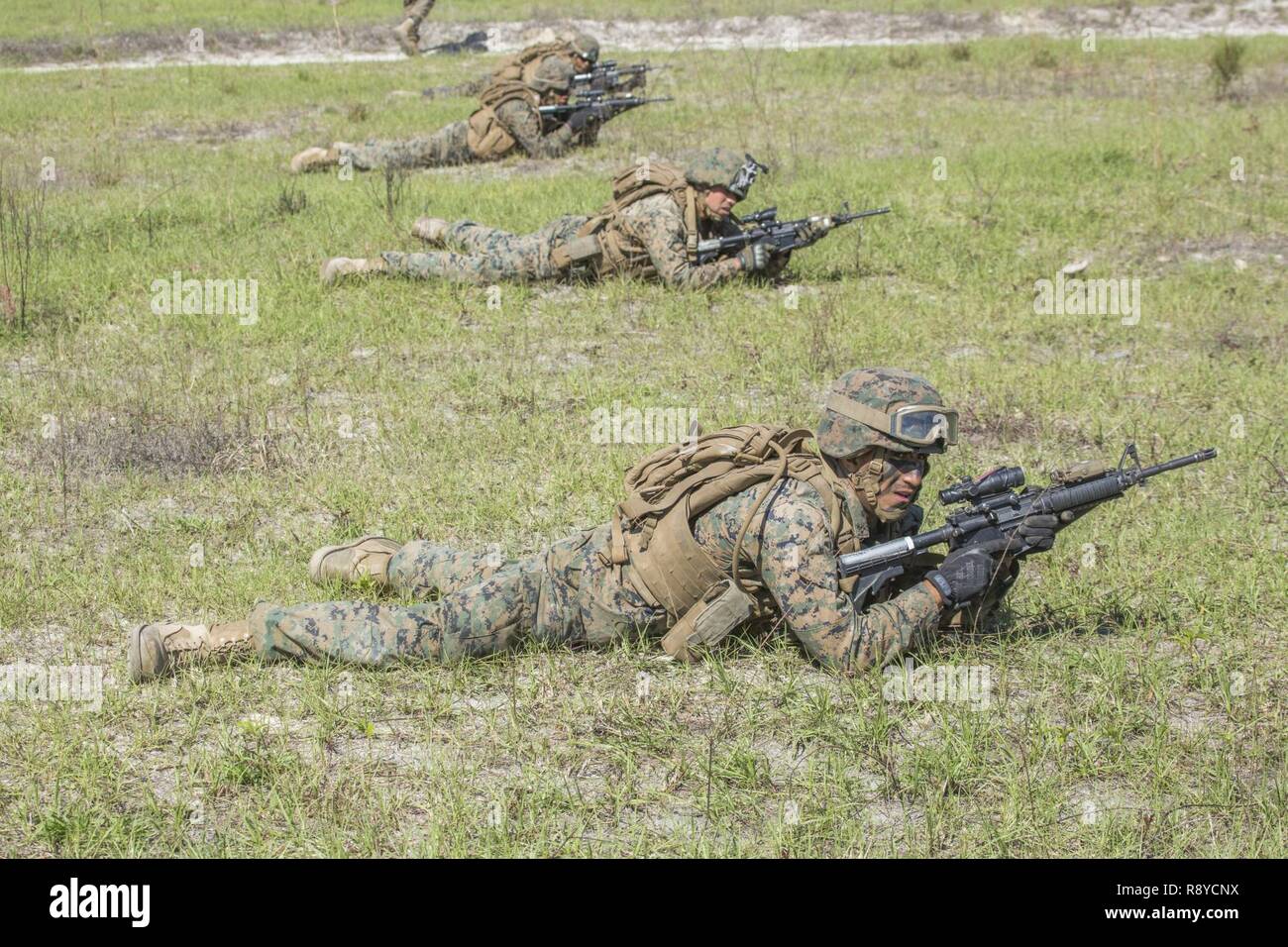 U.S. Marines with Company A, 2nd Assault Amphibian Battalion, 2nd ...