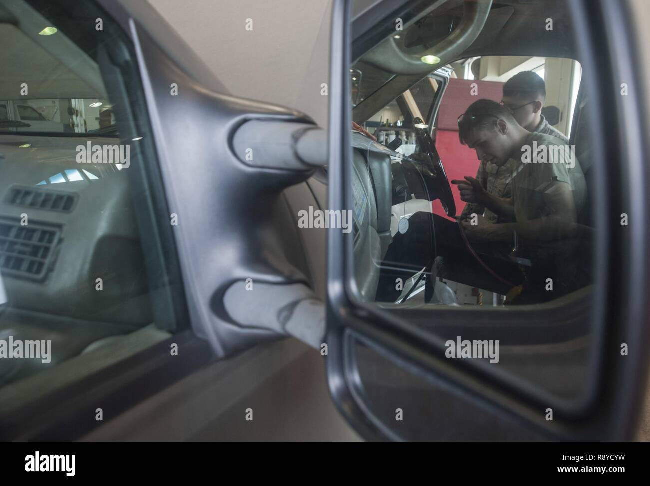 U.S. Air Force Airman 1st Class Andrew Grady, 18th Logistics Readiness ...