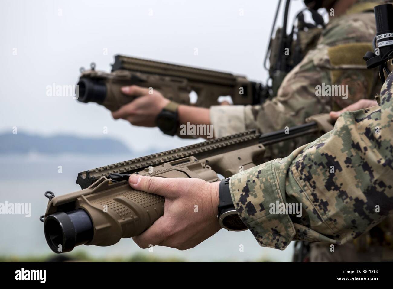 A U.S. Air Force combat controller from the 320th Special Tactics ...