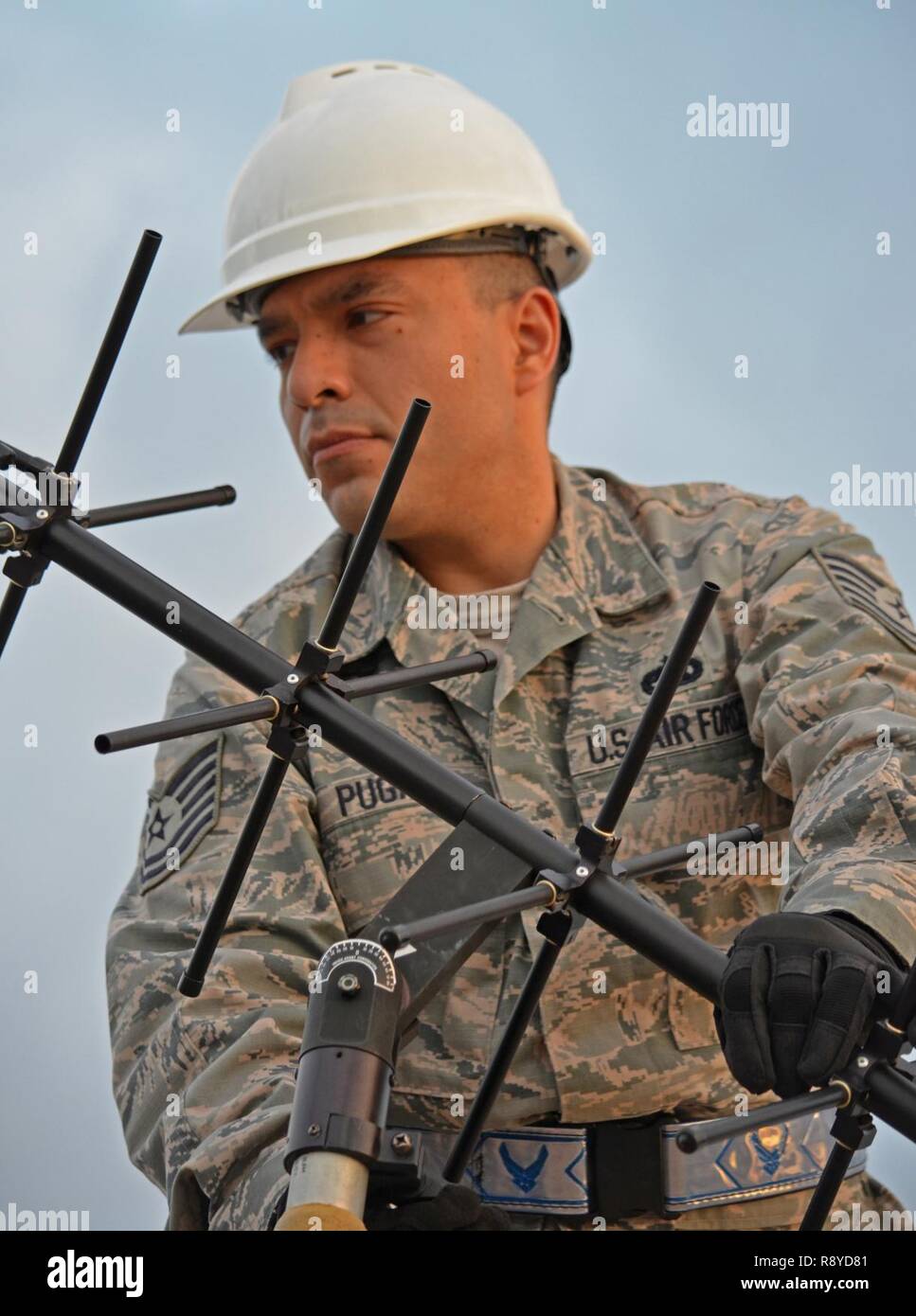Tech. Sgt. Lui Puga, 439th Airlift Control Flight communications ...