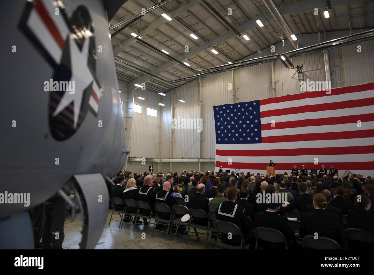 OAK HARBOR, Wash. (March 10, 2017) Vice Adm. Mike Shoemaker, commander ...