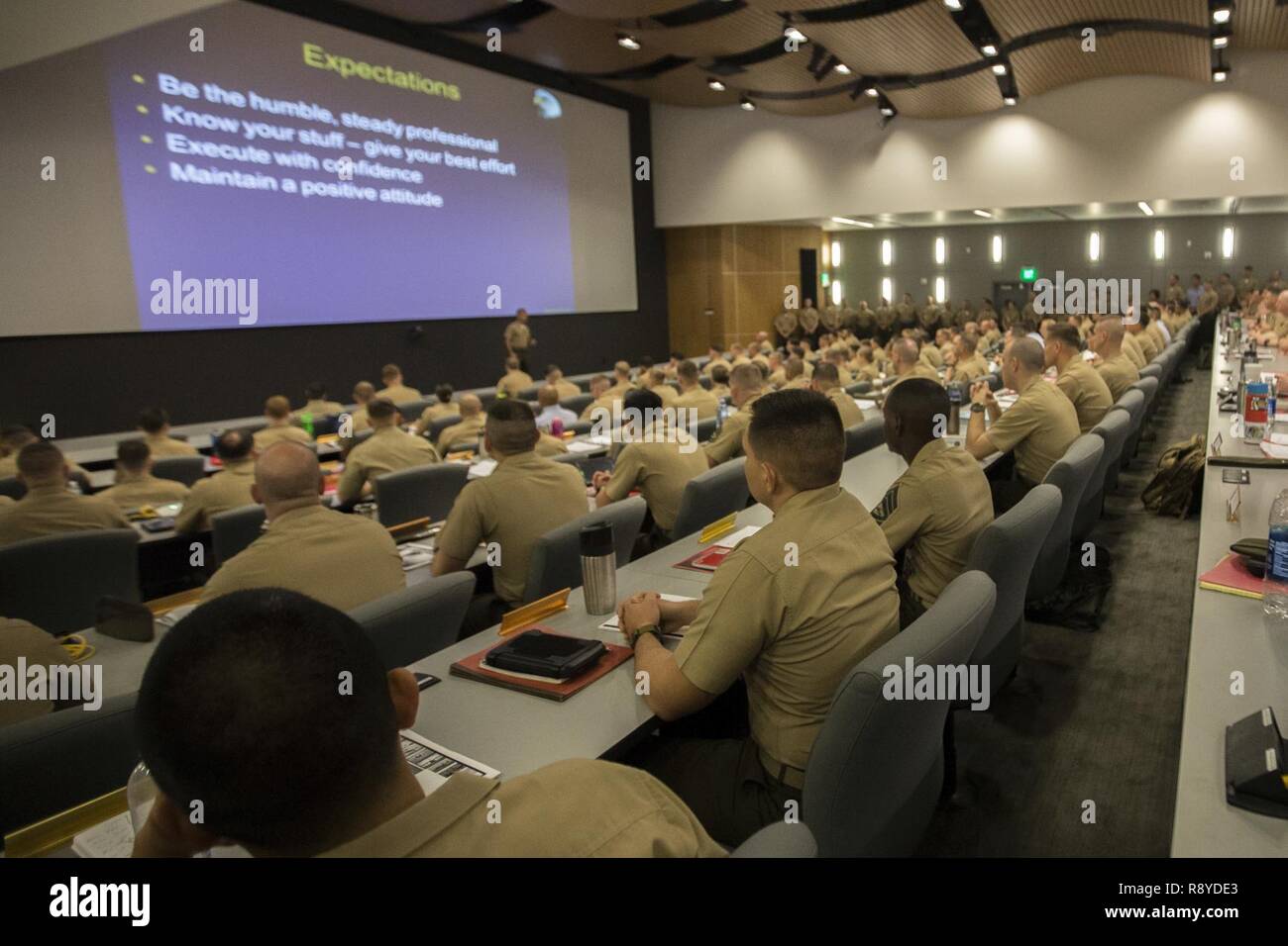 U.S. Marine Col. James B. Wellons, commanding officer of Marine ...