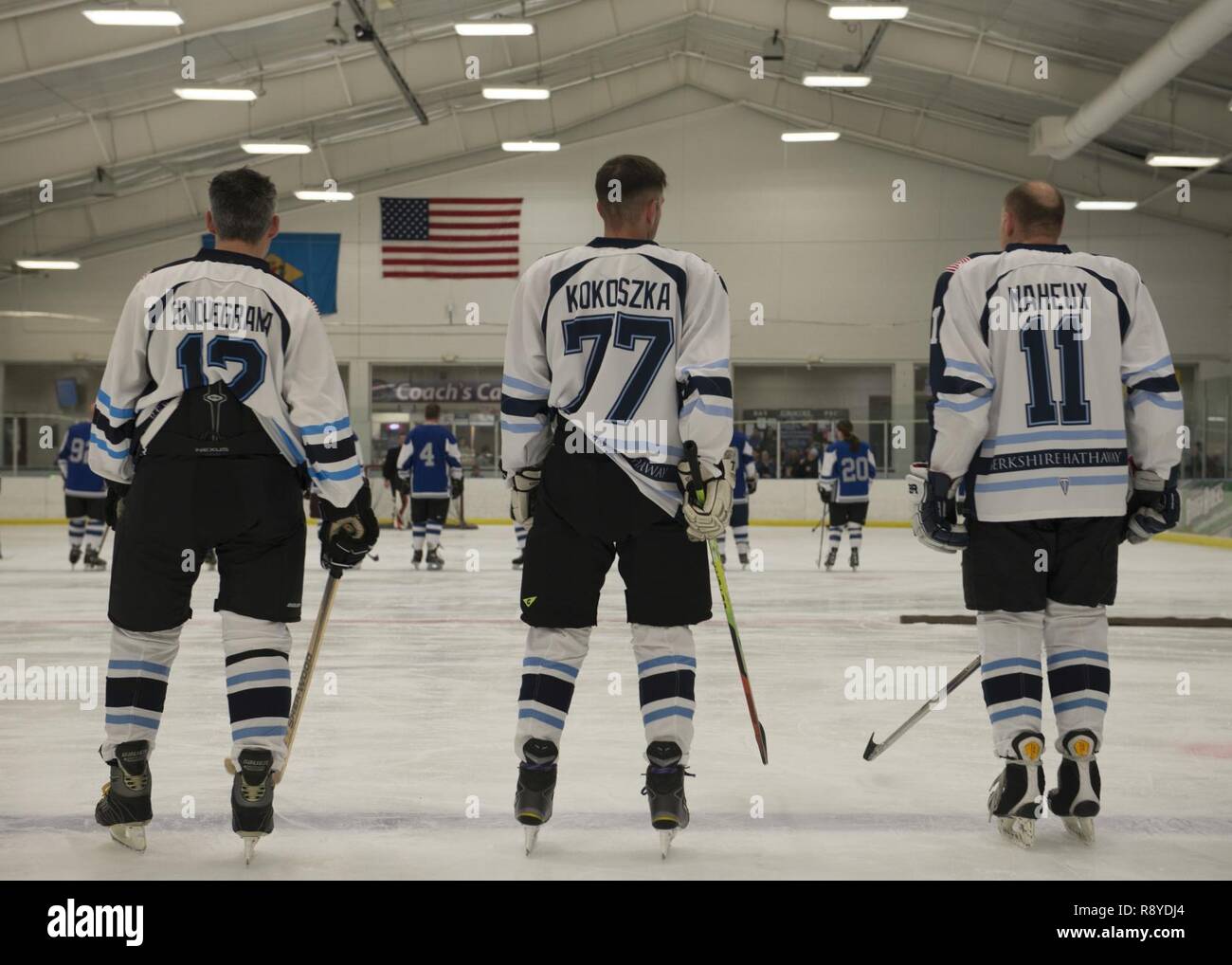 Dover Eagles forwards Paul Cinquegrana , David Kokoszka and Donny ...