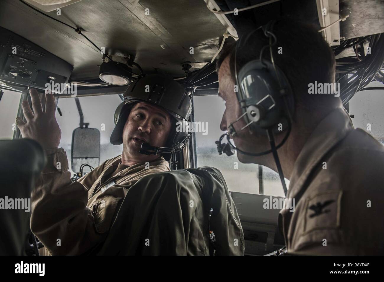 ARABIAN GULF (March 12, 2017) Senior Chief Gas Turbine System ...