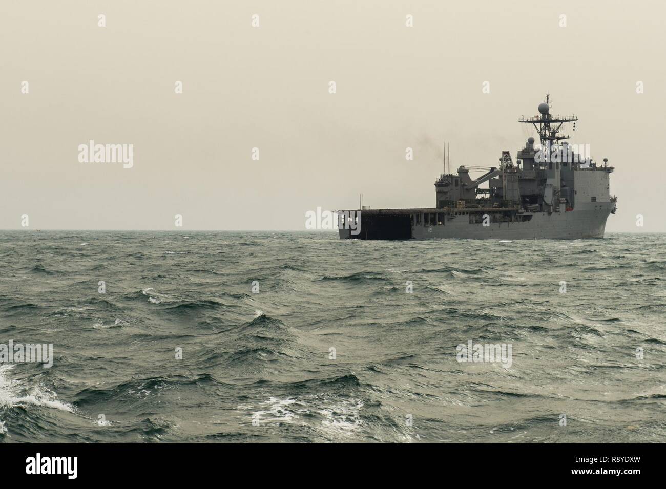 U.S. 5TH FLEET AREA OF OPERATIONS (March 13, 2017) The amphibious dock ...