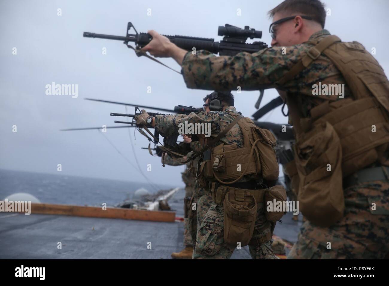 U.S. Marines with Combat Logistics Battalion 31, 31st Marine ...