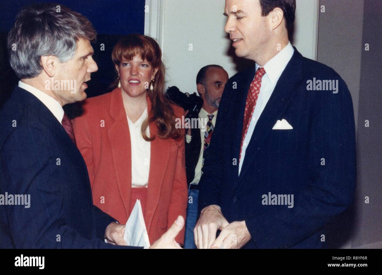ROSKENS- END HUNGER AWARDS 1990 - Interactions at awards ceremony Stock ...