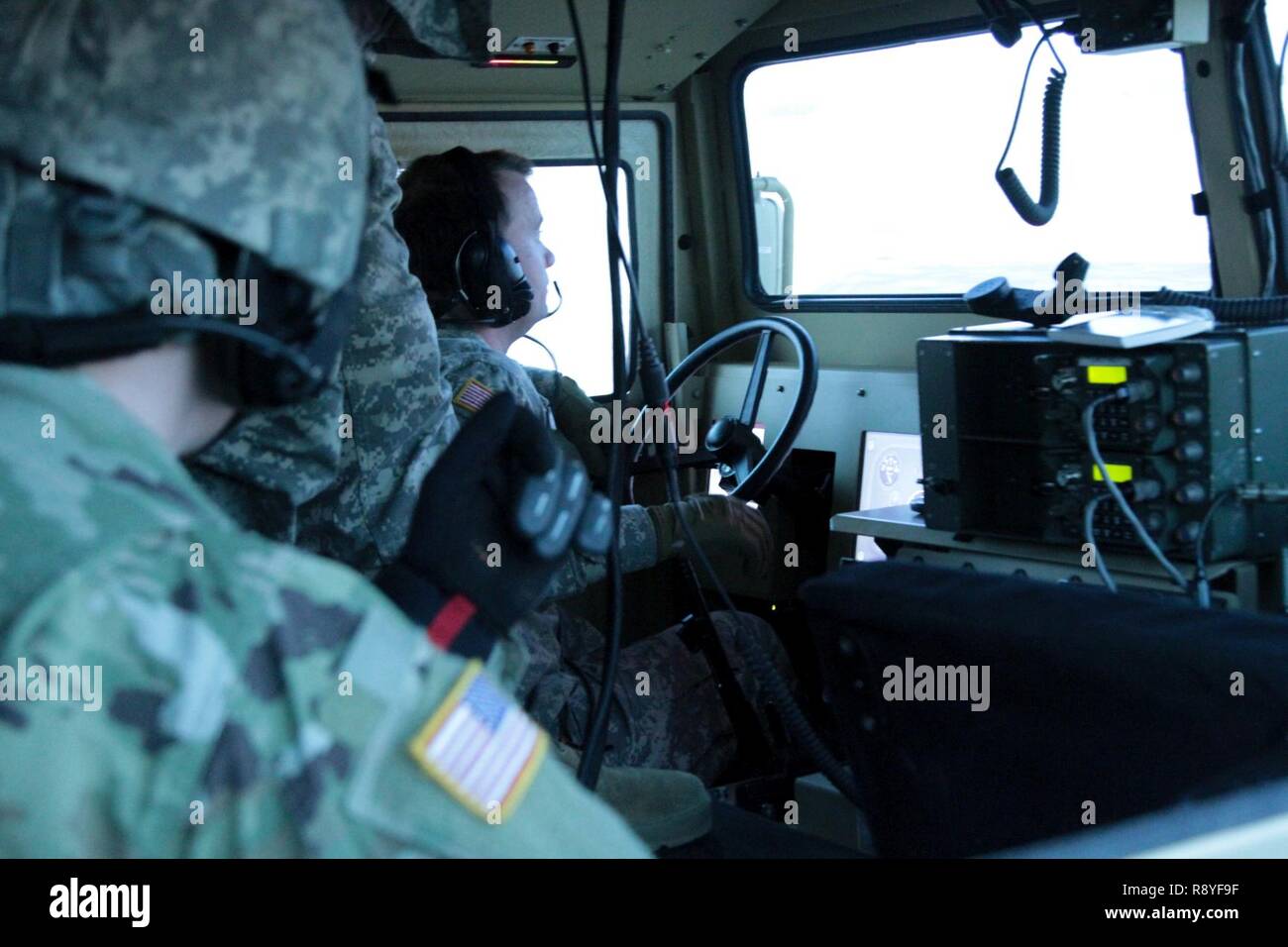 Soldiers of the 371st Chemical Company out of Greenwood, S.C., are ...