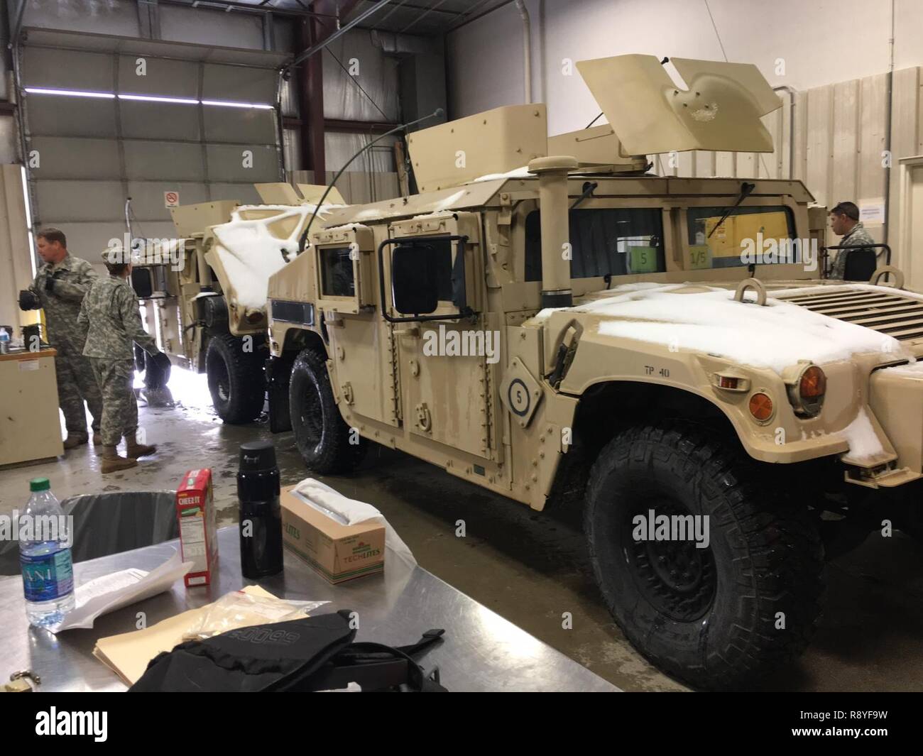Soldiers of the 371st Chemical Company out of Greenwood, S.C., are ...