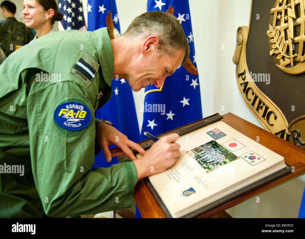 Royal Australian Air Force Air Cdre Robert Chipman, General Planning ...