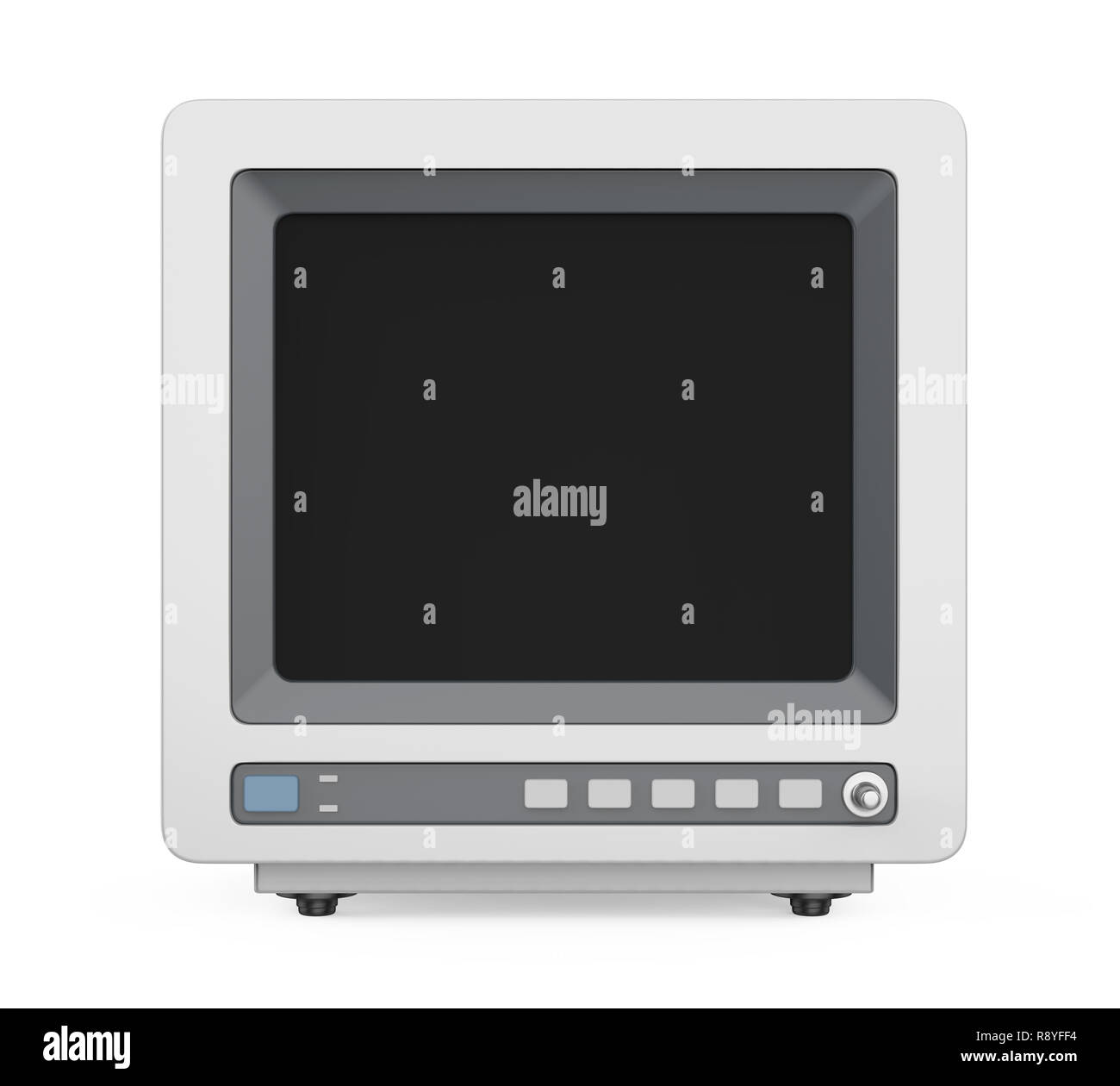 Medical Monitor Isolated Stock Photo - Alamy