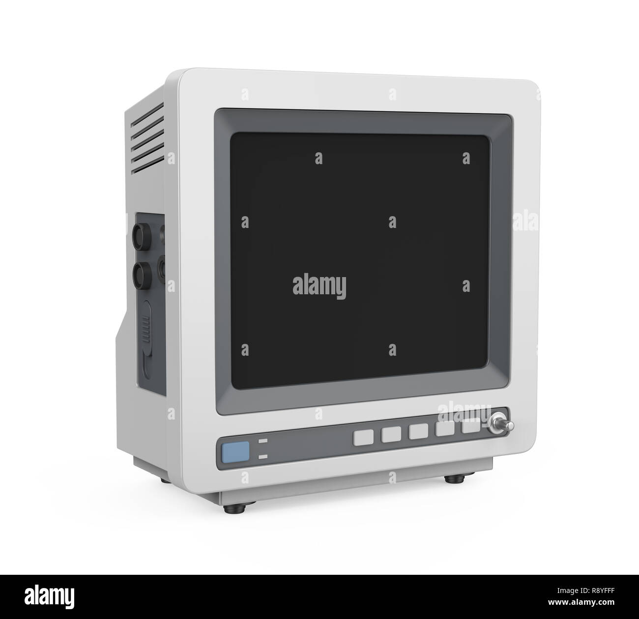 Medical Monitor Isolated Stock Photo - Alamy