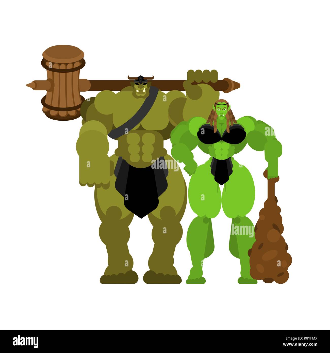 Ork cartoon hi-res stock photography and images - Alamy