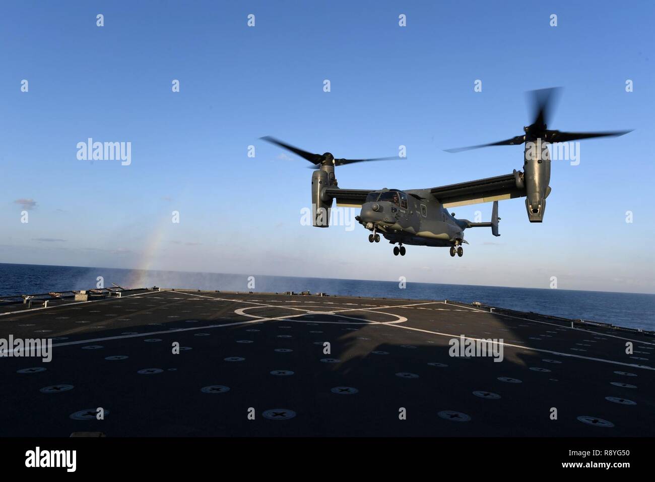 MEDITERRANEAN SEA (March 13, 2017) A CV-22 Osprey assigned to Special ...