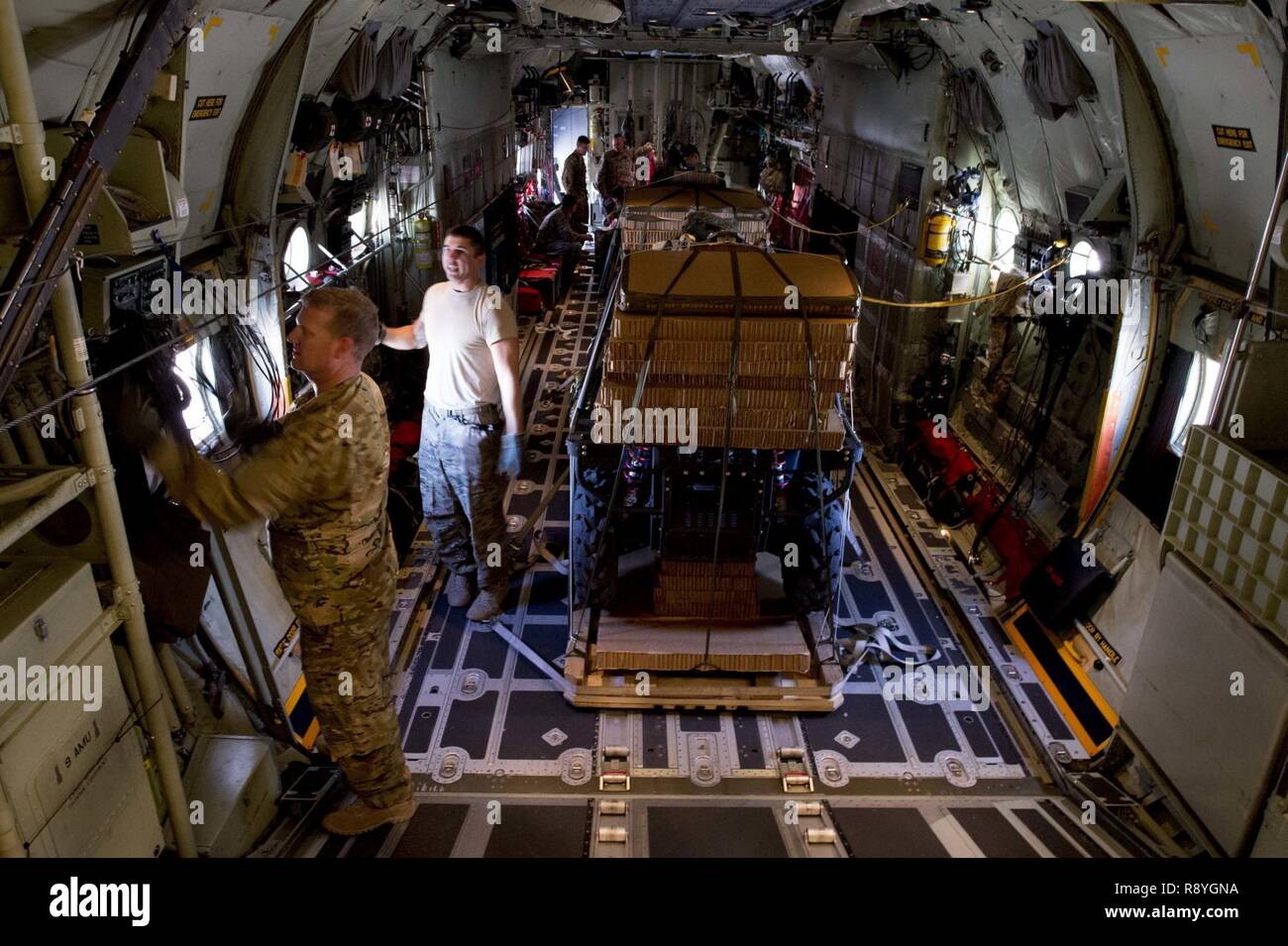 Loadmasters assigned to the 9th Special Operations Squadron, Cannon Air ...