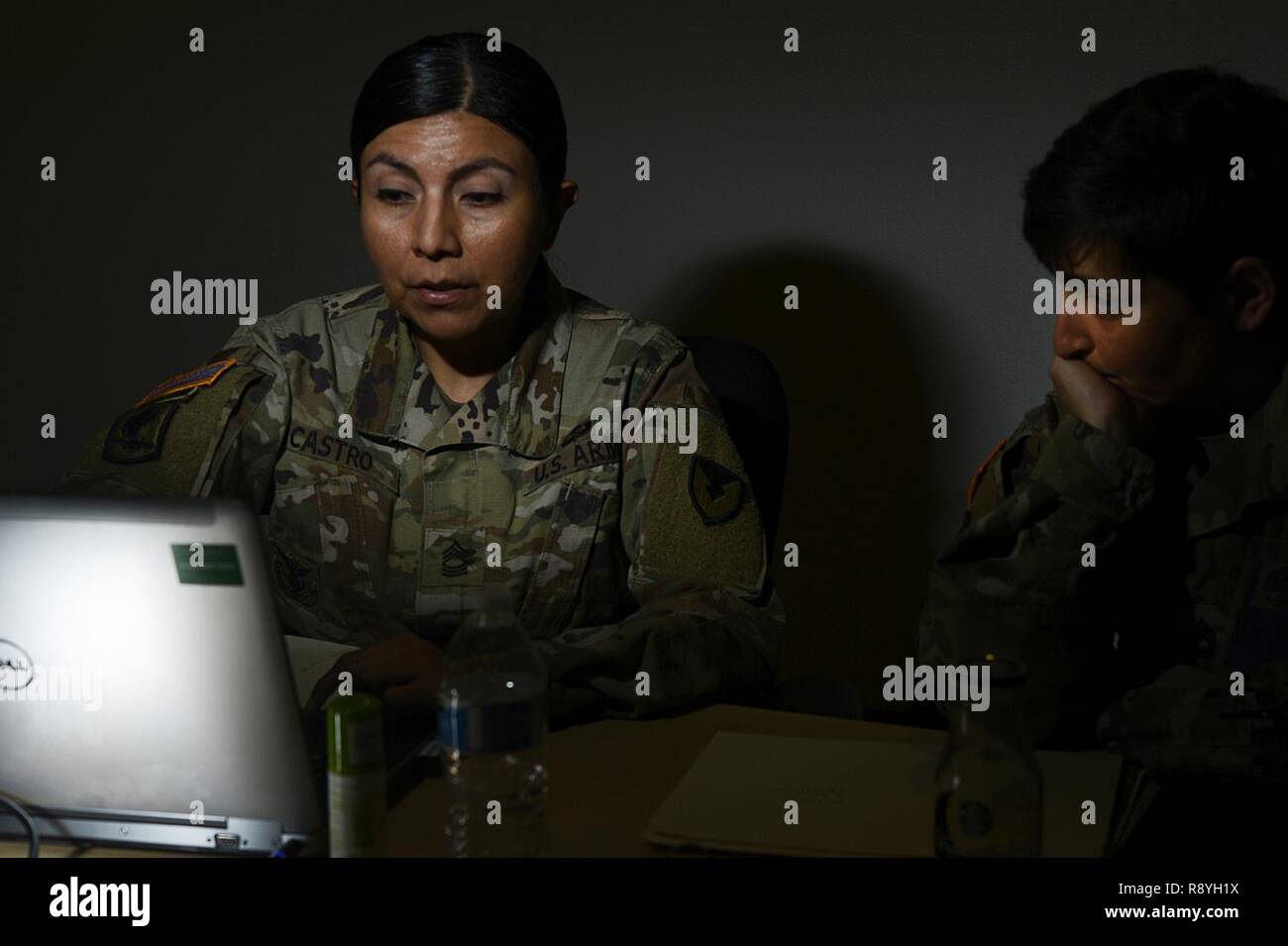 Master Sgt. Patricia Castro, career counselor for all 51C/Contractors ...