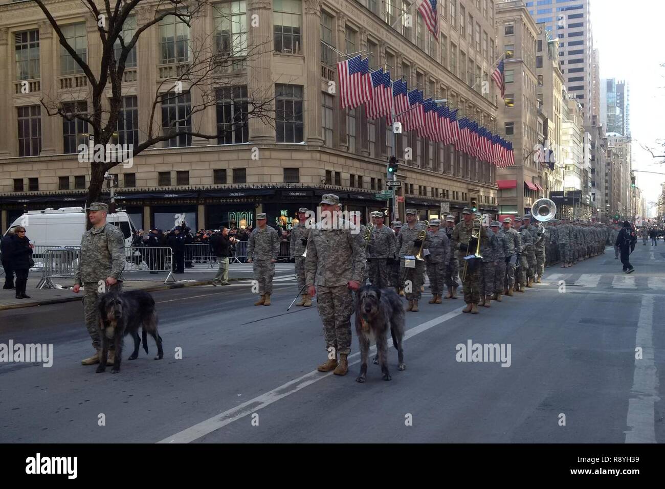 Irish defence forces parade hi-res stock photography and images - Alamy