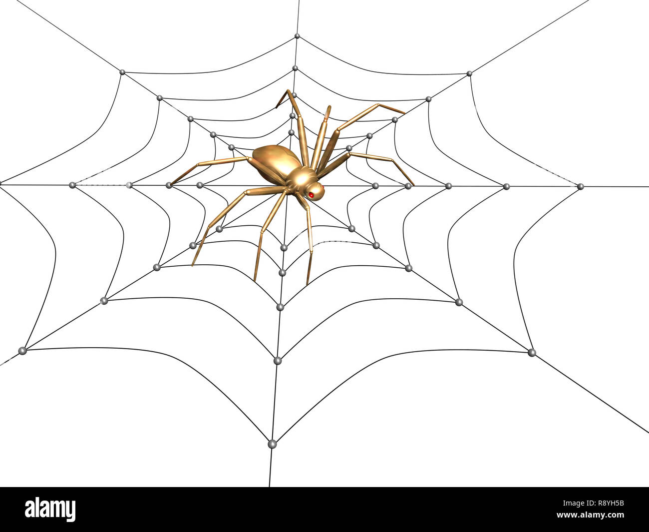 Cartoon spider Cut Out Stock Images & Pictures - Alamy