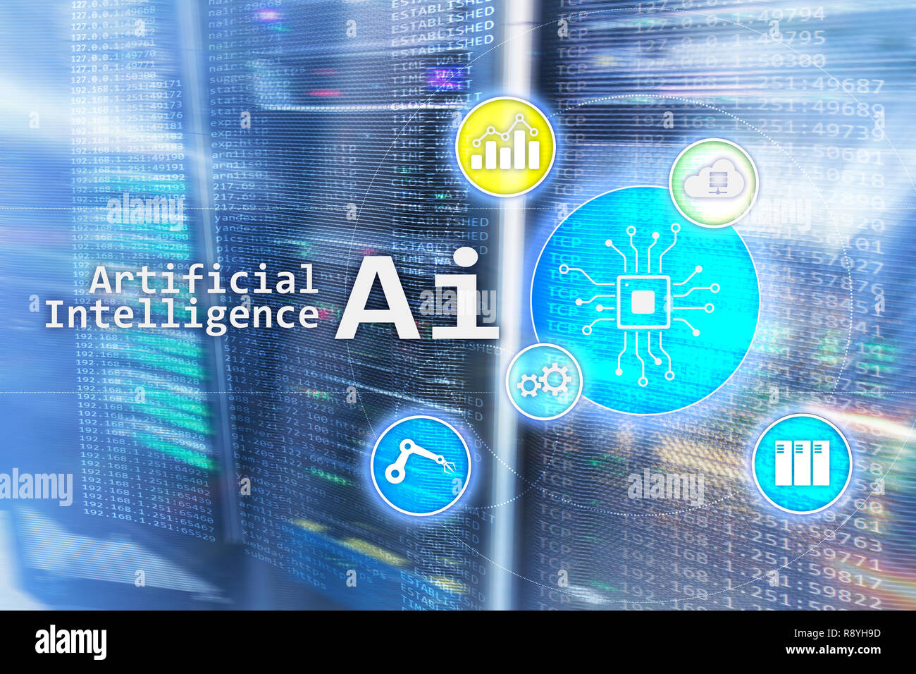 AI, Artificial intelligence, automation and modern information ...