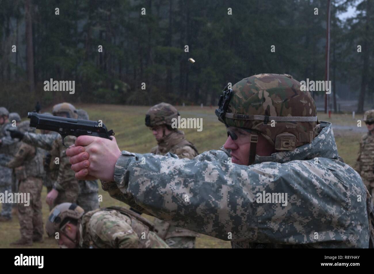 Army Sgt. 1st Class Brenden Shannon, a platoon leader with 5th ...