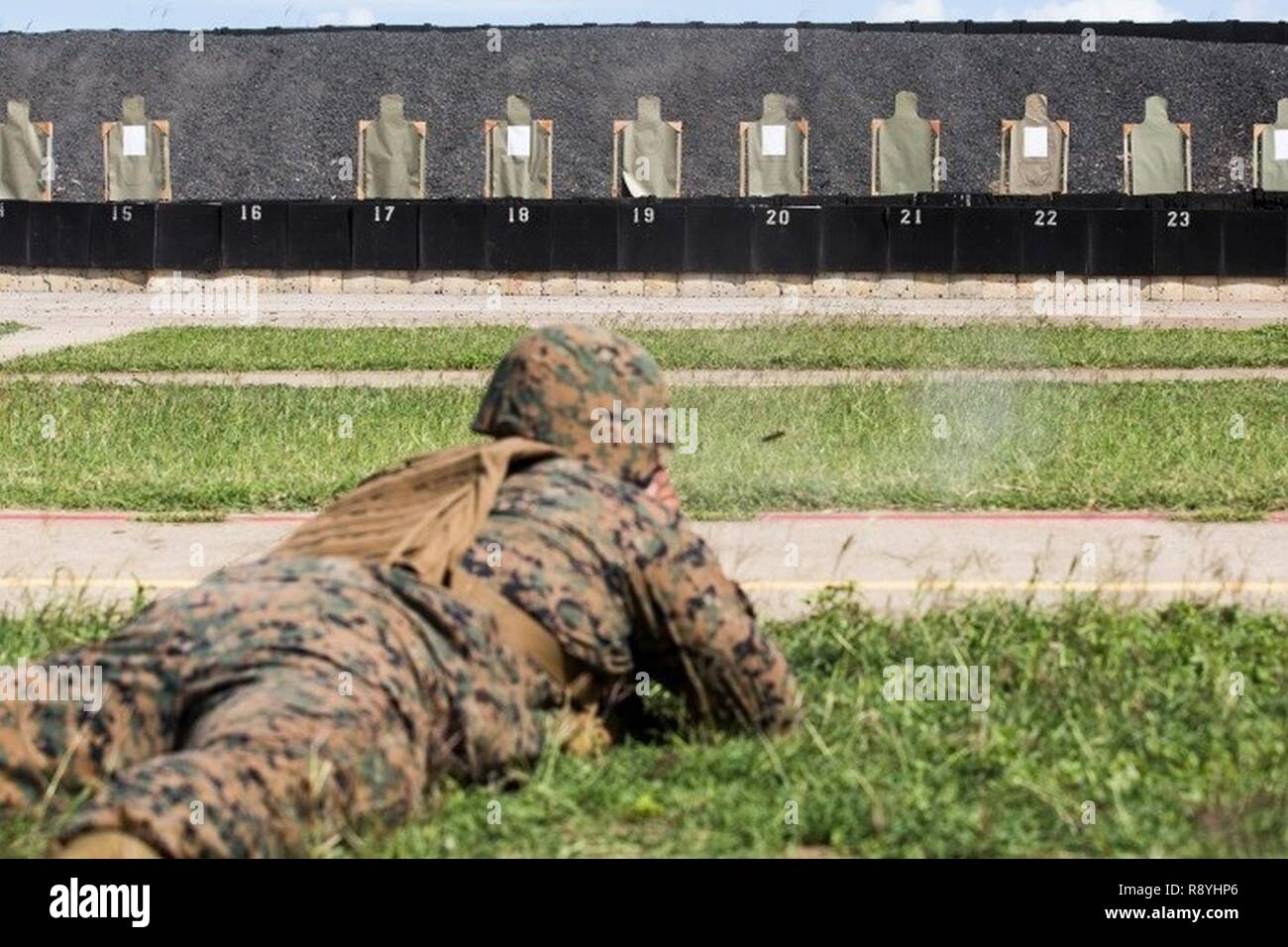 MARINE CORPS BASE HAWAII – A Marine with Headquarters Battalion ...