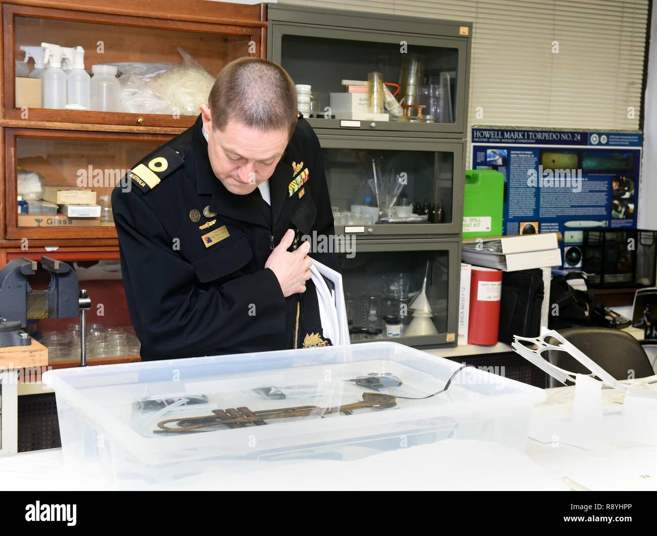 WASHINGTON (March 16, 2017) Royal Australian Navy Commodore Peter Levey ...