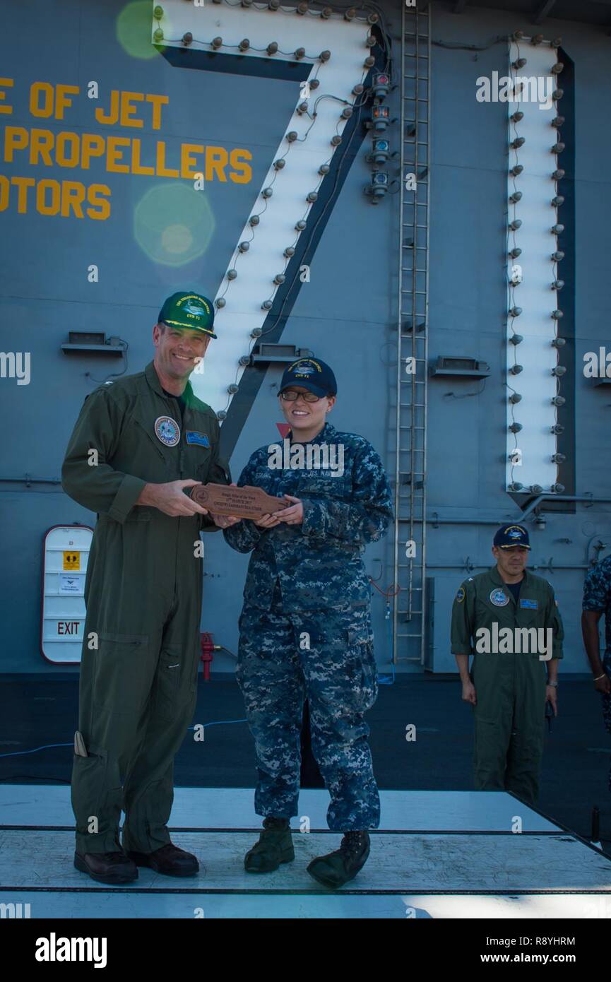 PACIFIC OCEAN (Mar. 16, 2017) Capt. Craig Clapperton, commanding ...