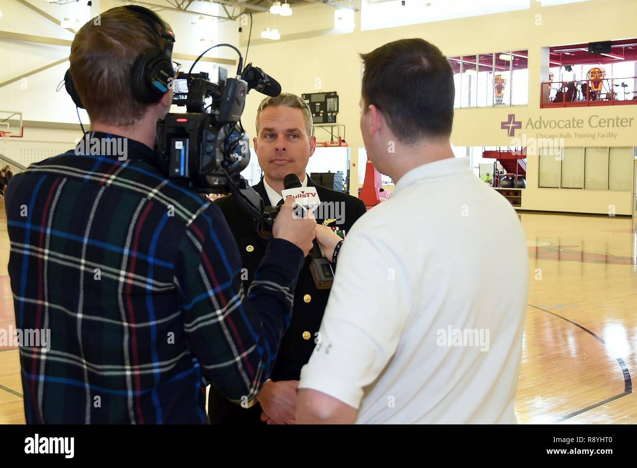 CHICAGO (March 14, 2017) Capt. Michael Garrick, commanding officer of ...