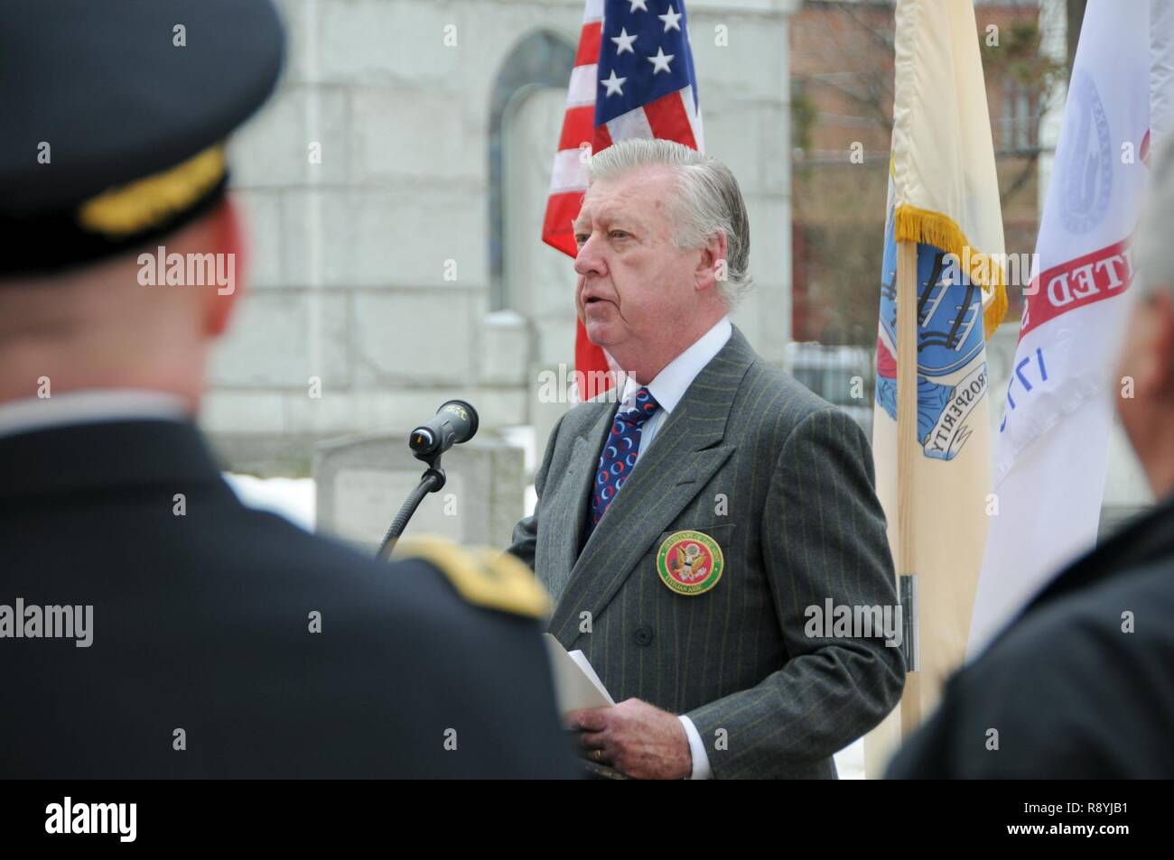 Mr. Robert J. Maguire, civilian aide to the Secretary of the Army for ...