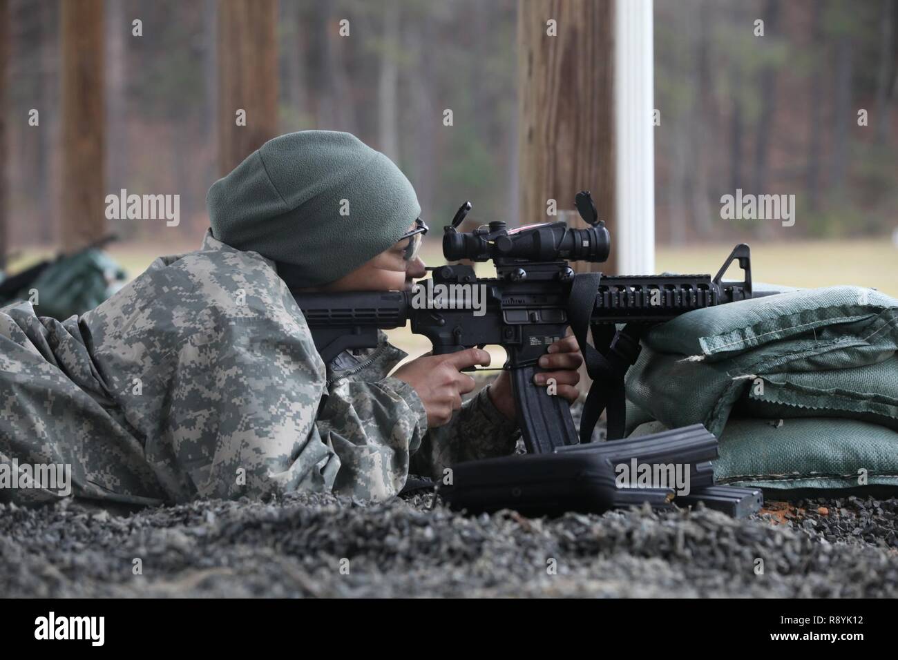 US Army Spc. Khadijah Wilcox, 982nd Combat Camera Company Airborne ...