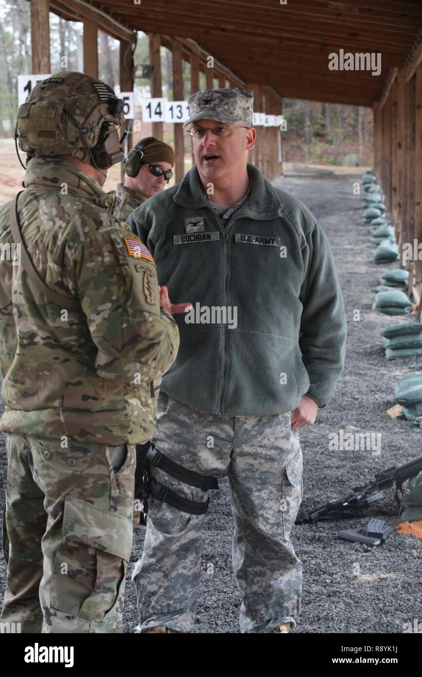US Army Col. Shawn Cochran, 359th Theater Tactical Signal Brigade ...