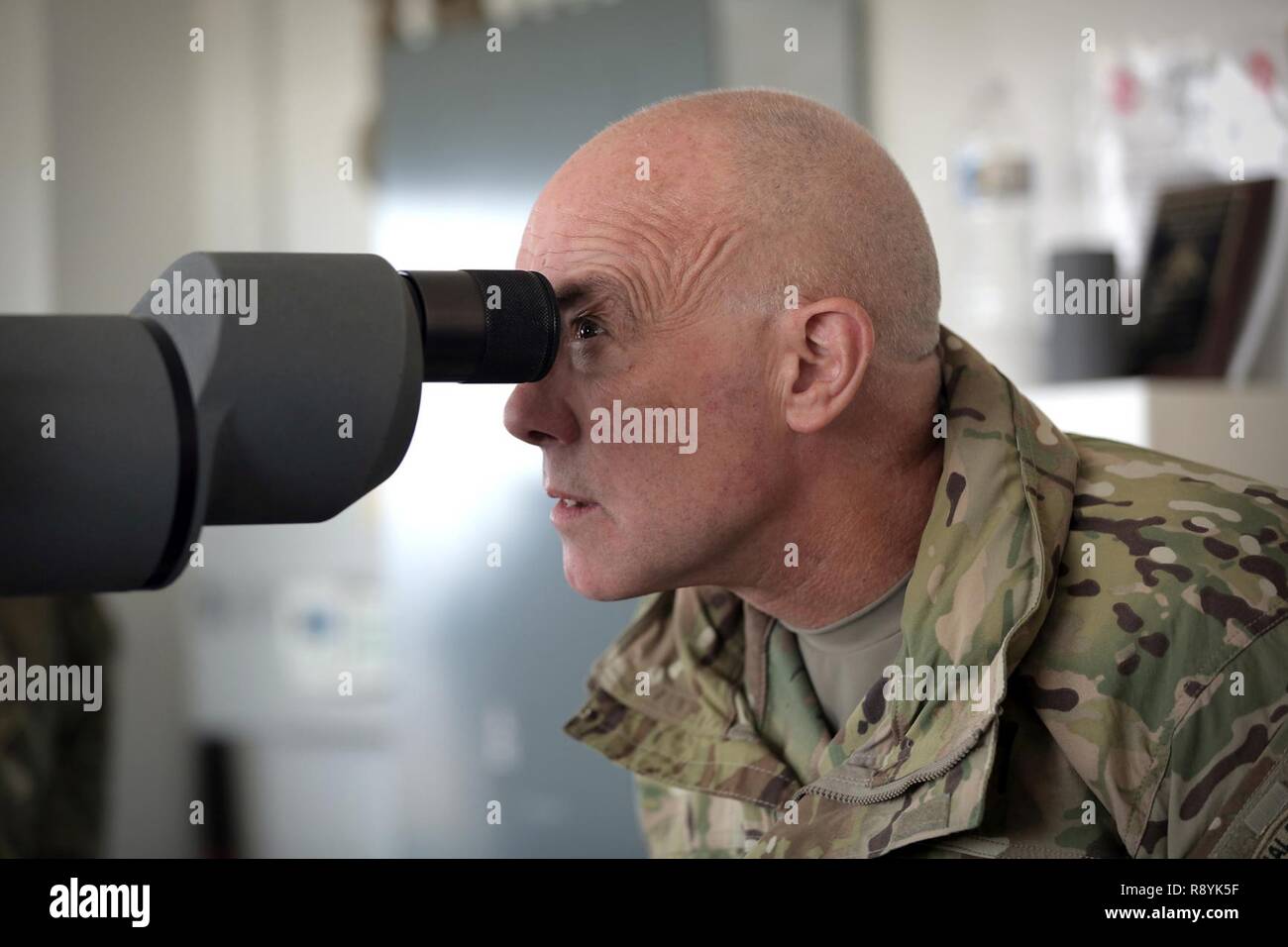 LTG Charles Luckey, Commanding General, U.S. Army Reserve, views ...