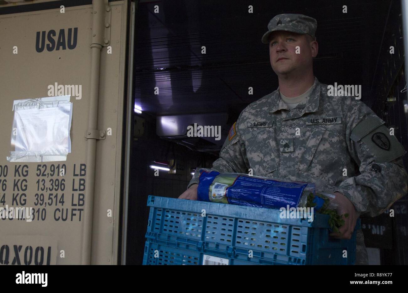 Sgt. Matthew Lewis, a culinary noncommissioned officer for the 391st ...