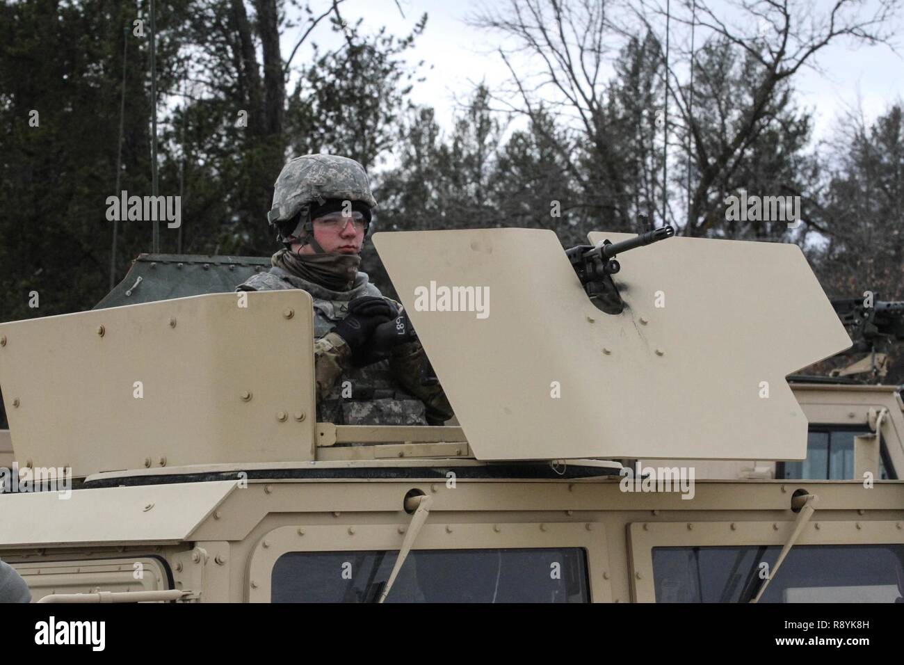 U.S. Army Reserve Pfc. Kaleb Brooks, 560th Transportation Detachment ...