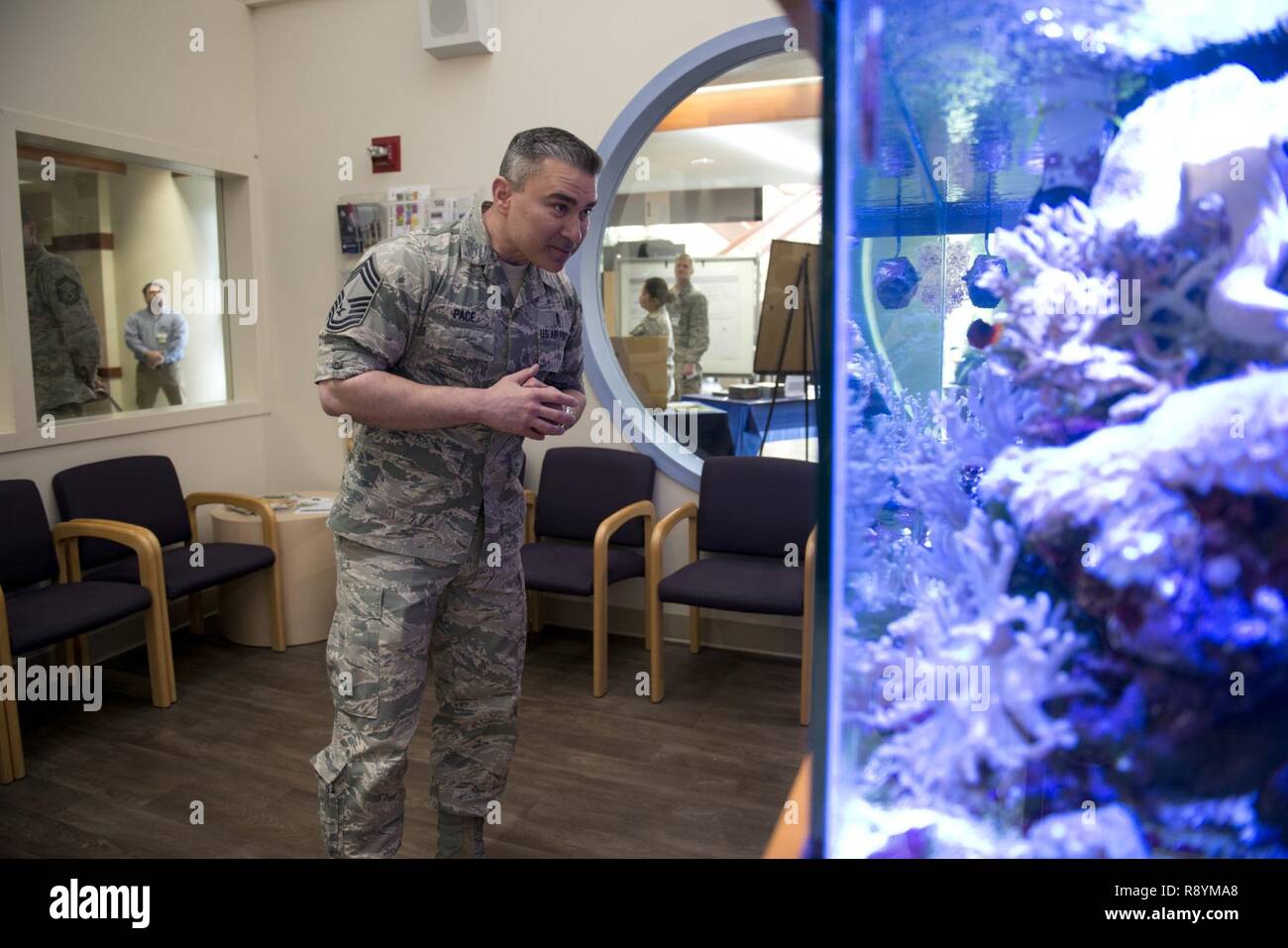 Chief Master Sgt. Jason Pace, enlisted corps chief for the office of ...