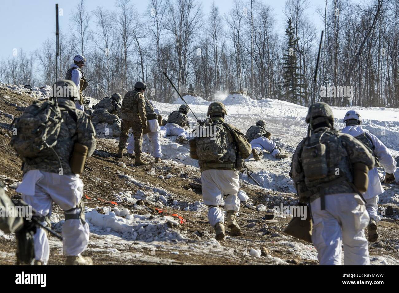 Paratroopers assigned to Apache Company, 1st Battalion, 501st Parachute ...