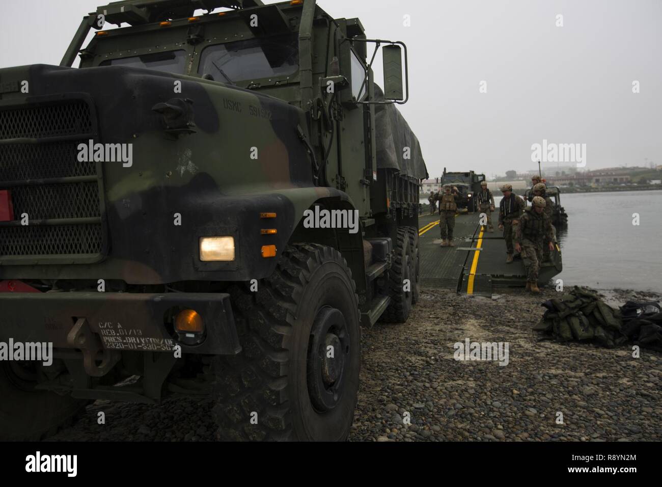 U.S. Marines with 1st Light Armored Reconnaissance Battalion (1st LAR ...