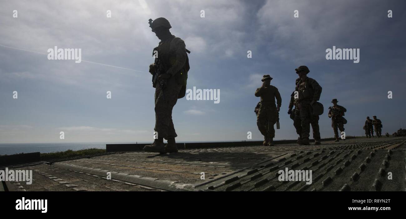 U.S. Marines with 1st Light Armored Reconnaissance Battalion (LAR ...