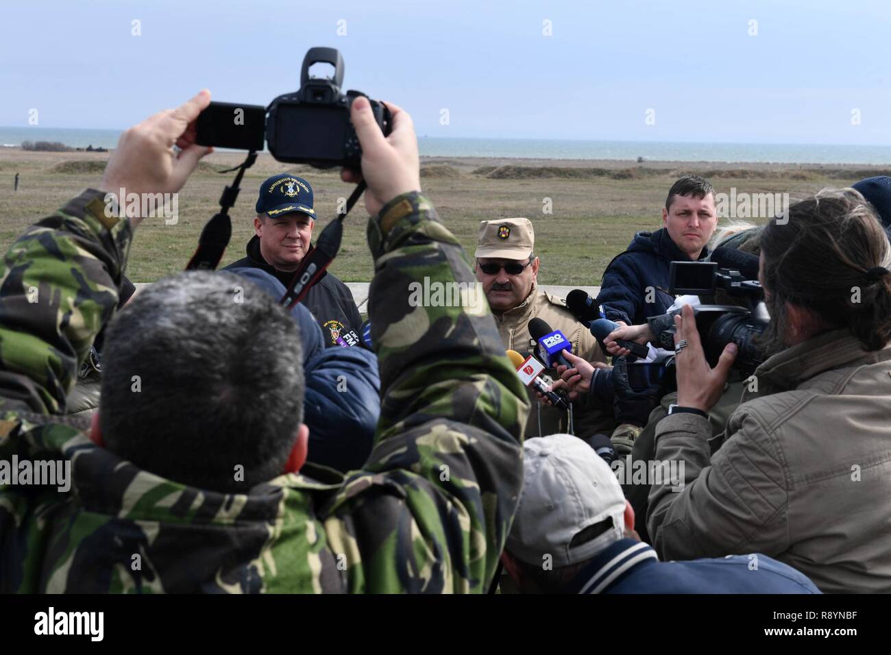 CAPUL MIDIA, Romania (March 18, 2017) Capt. Dan Ciocoiu, deputy ...