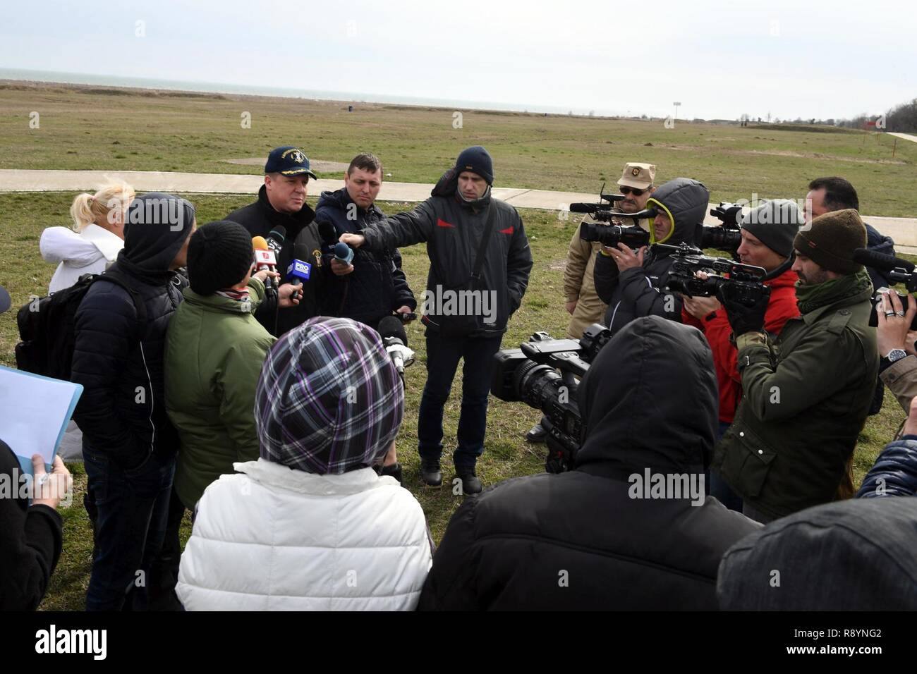 CAPUL MIDIA, Romania (March 18, 2017) Capt. Larry LeGree, commodore ...