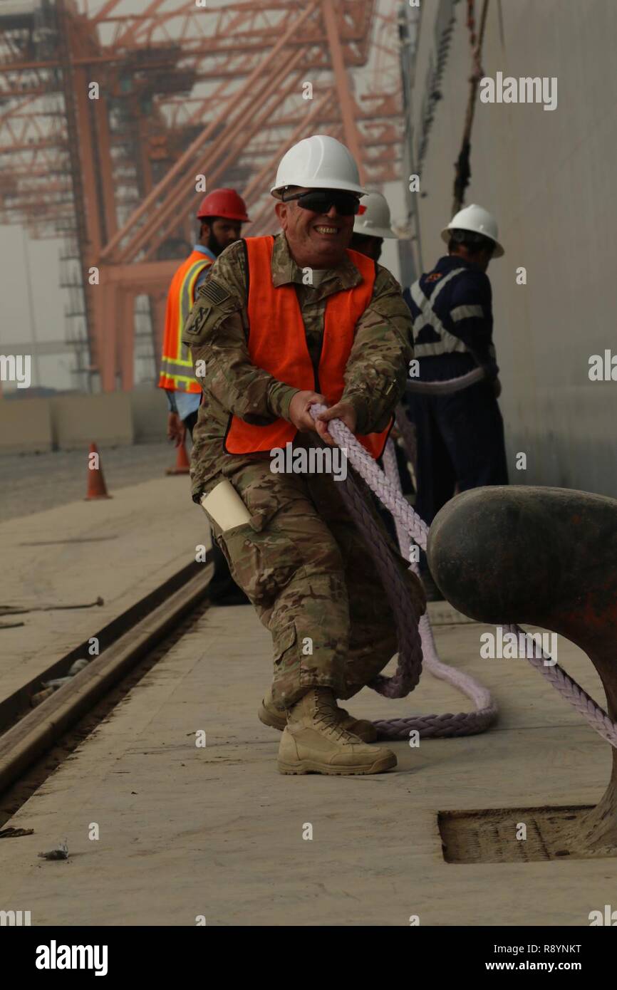 1st Sgt. Adolph Romero, the transportation supervisor for the 936th ...