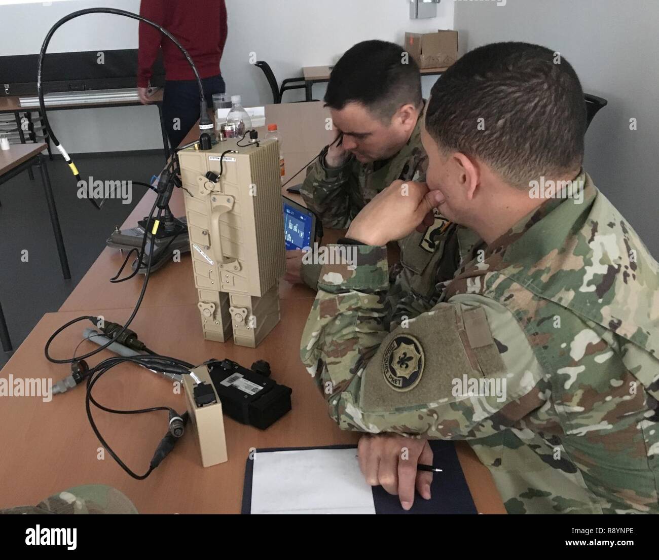 Soldiers with the 2d Cavalry Regiment train on the VMAX and VROD ...