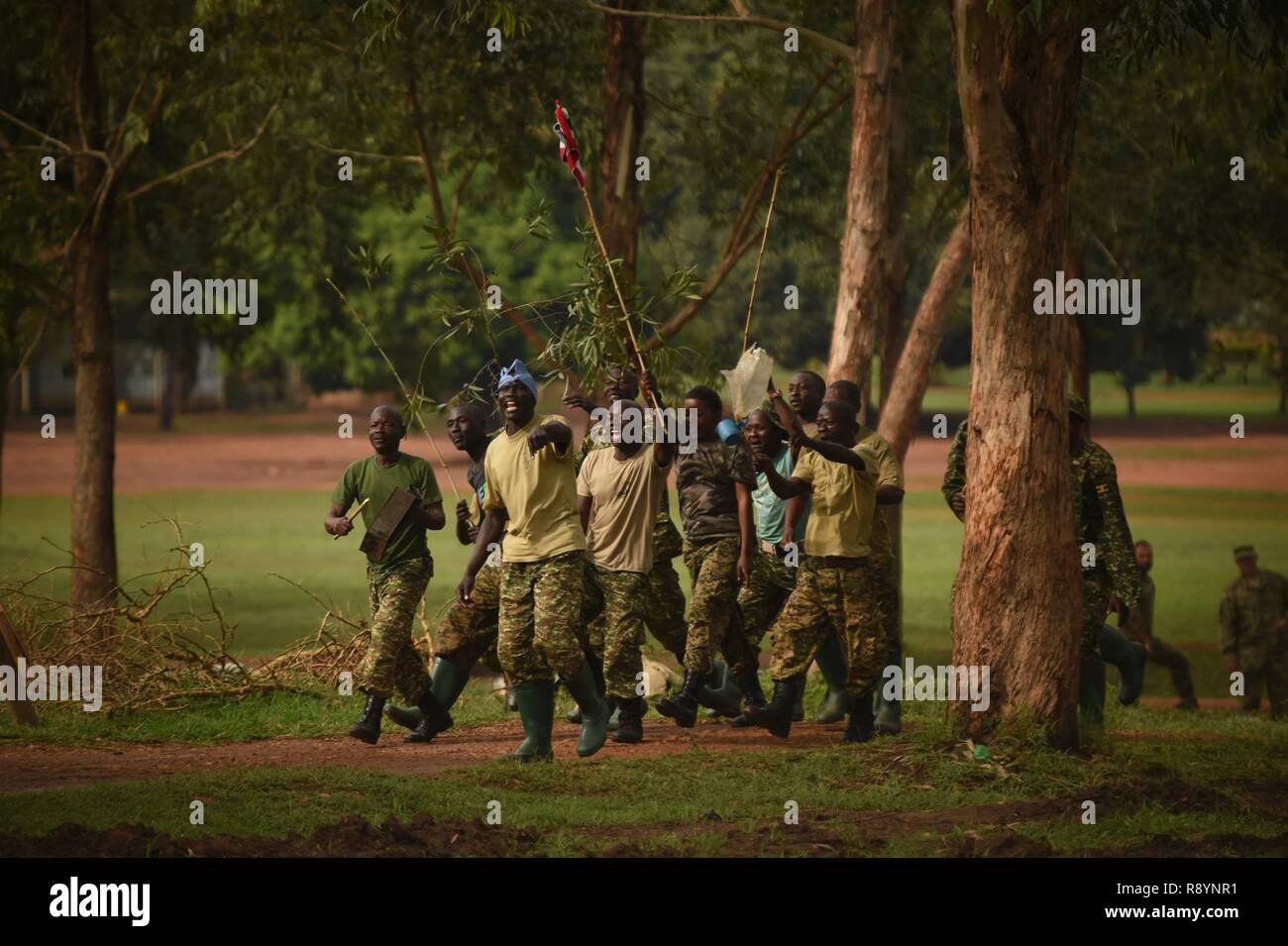 Ugandan battle group 22 hi-res stock photography and images - Alamy