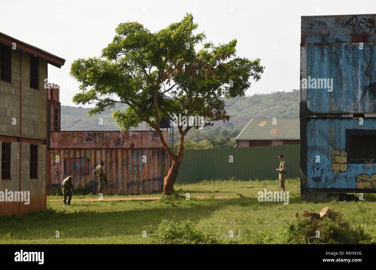Singo military training camp hi-res stock photography and images - Alamy