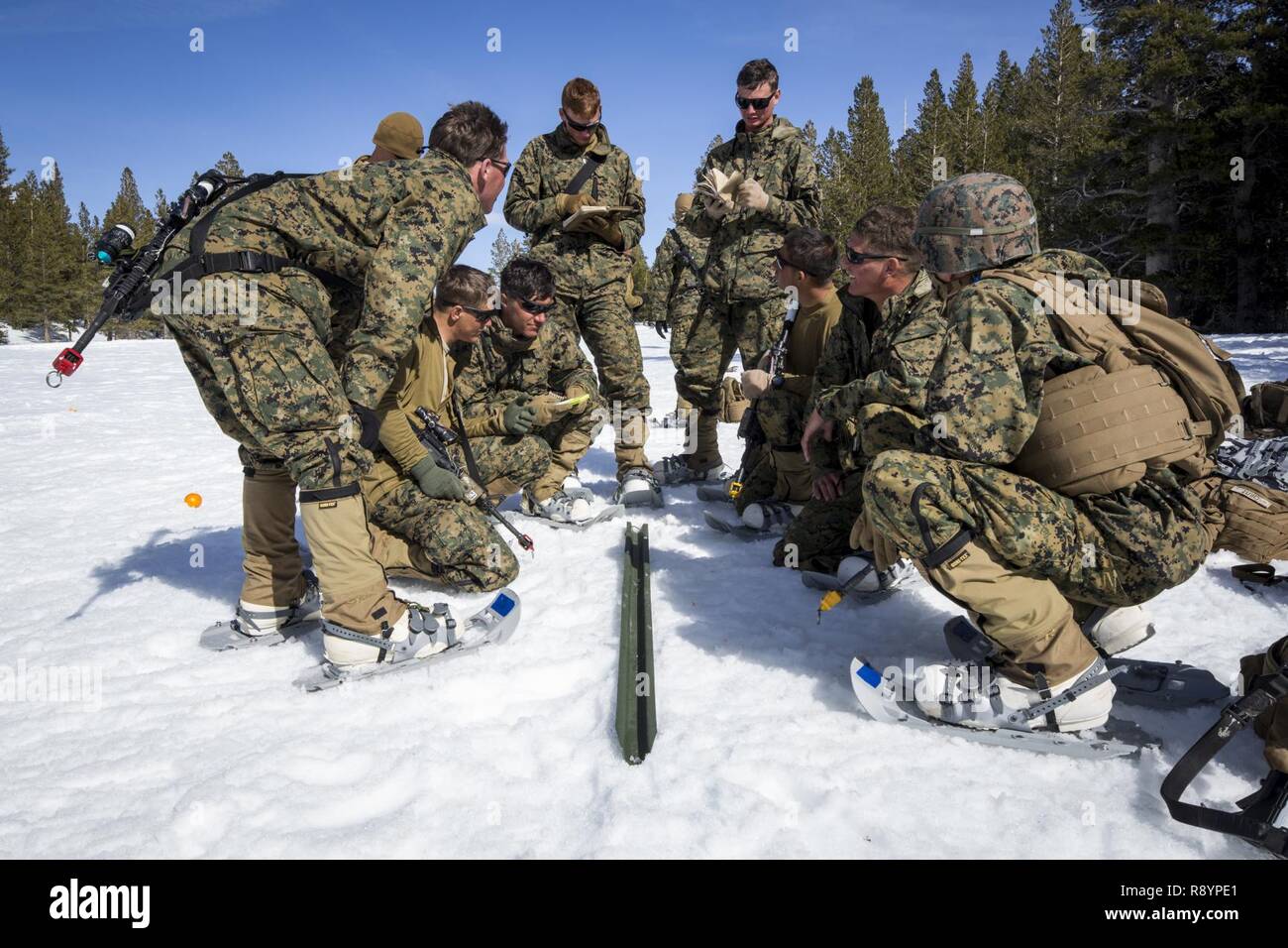 U.S. Marines with Mobility Assault Company, 1st Combat Engineer ...