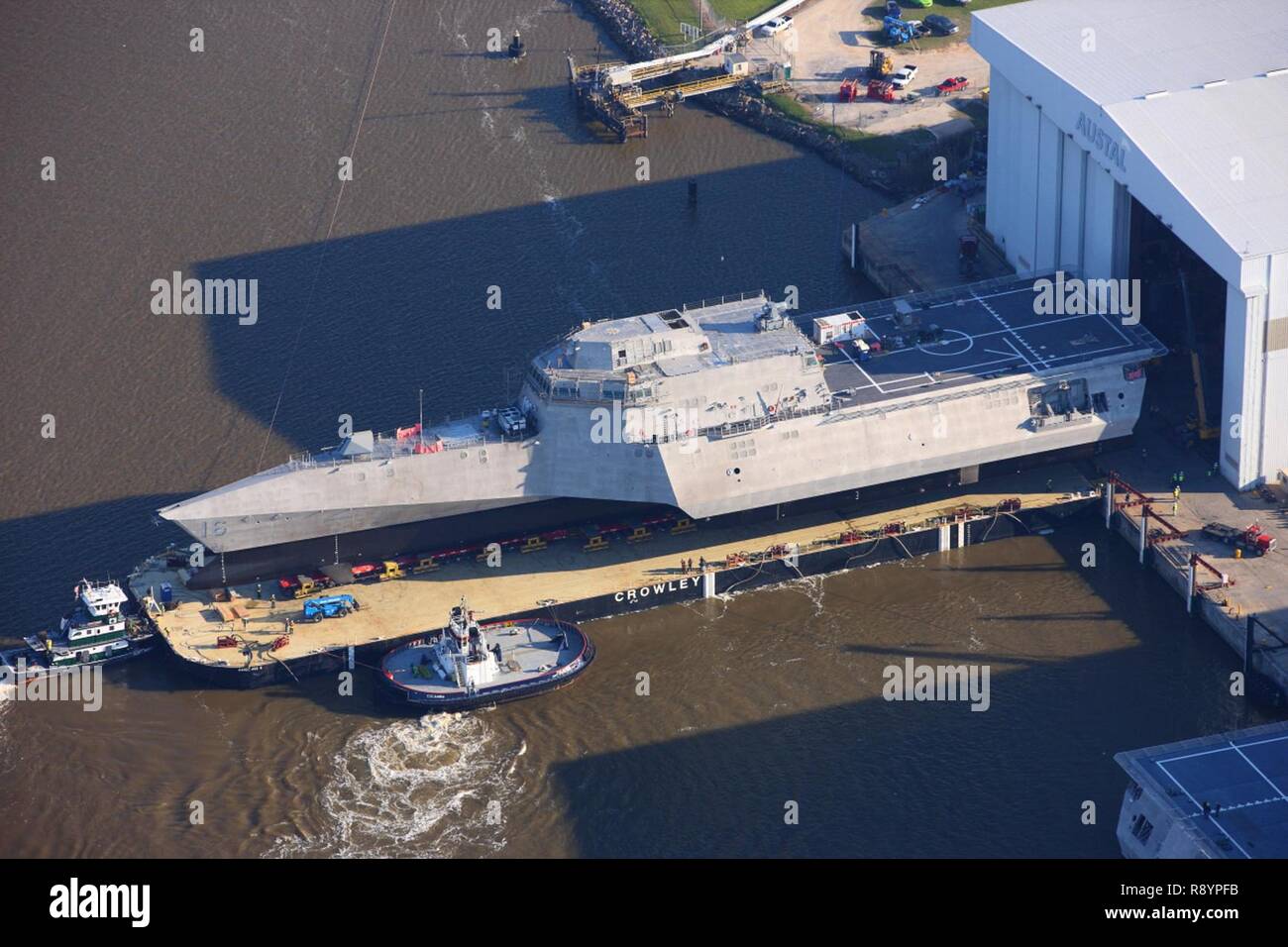 MOBILE, Ala. (March 16, 2016) The future littoral combat ship USS Tulsa ...