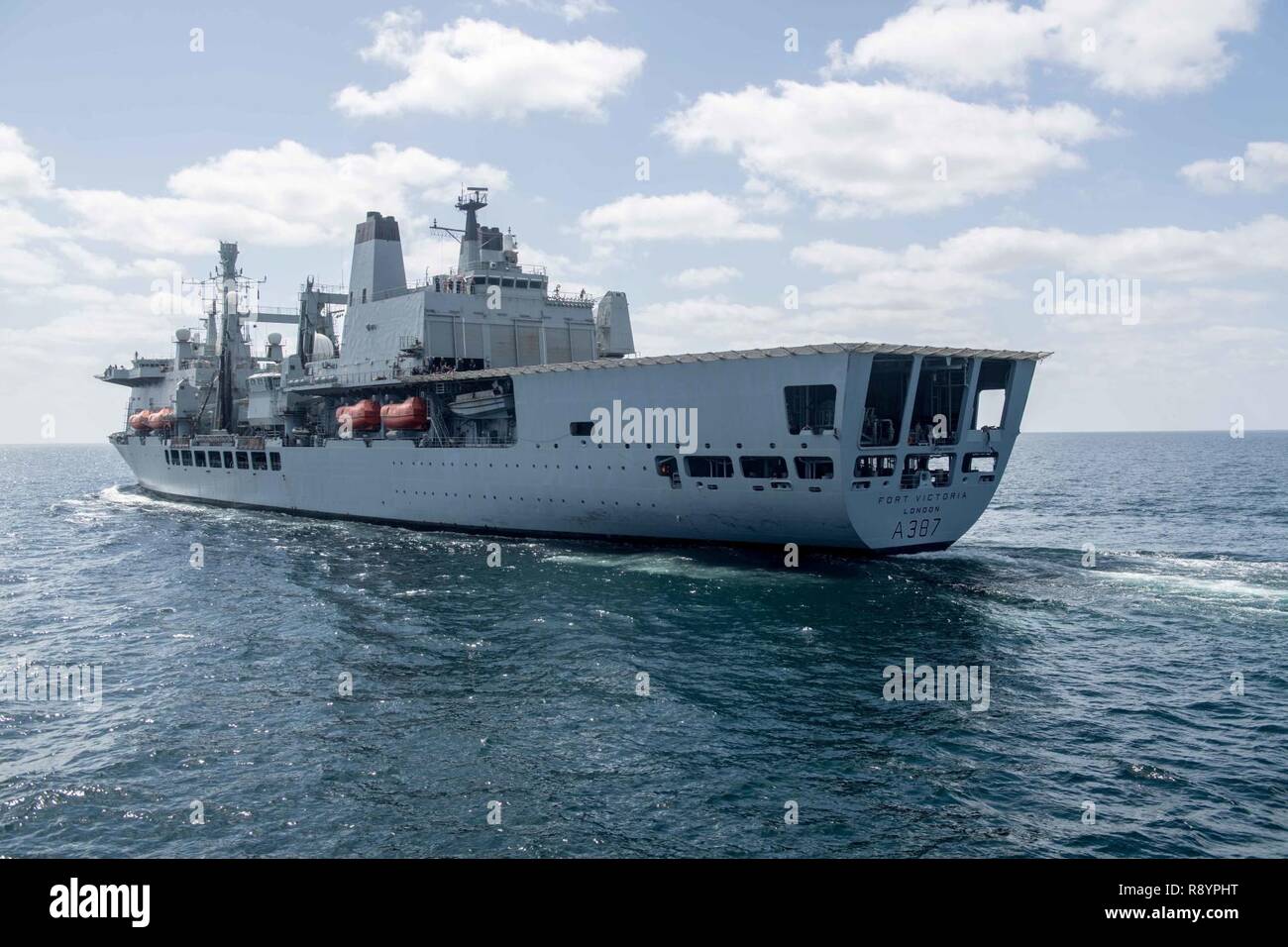 U.S. 5TH FLEET AREA OF OPERATIONS (Mar. 14, 2017) -The guided-missile ...