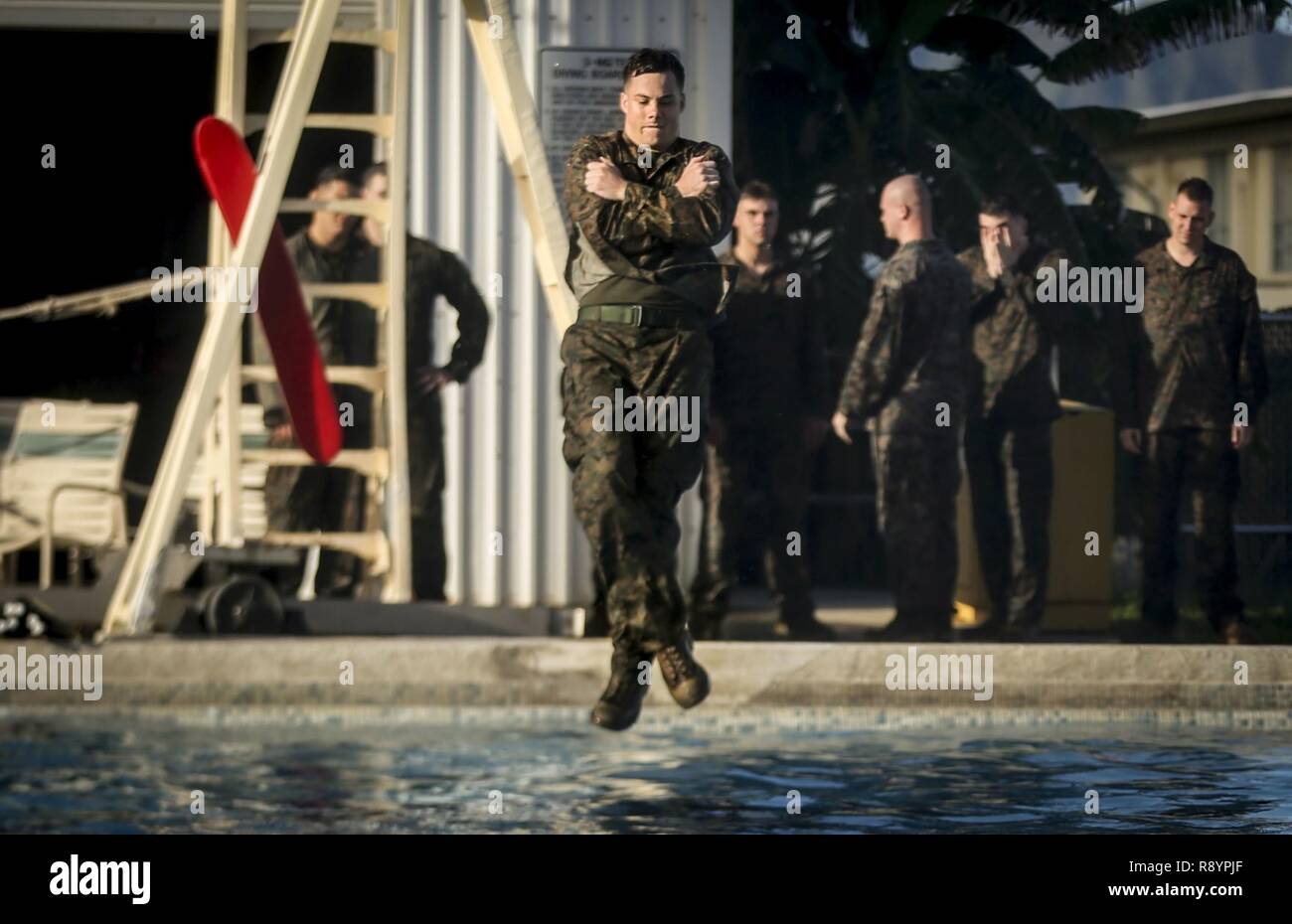 MARINE CORPS BASE HAWAII - A Marine with Marine Aviation Logistics ...